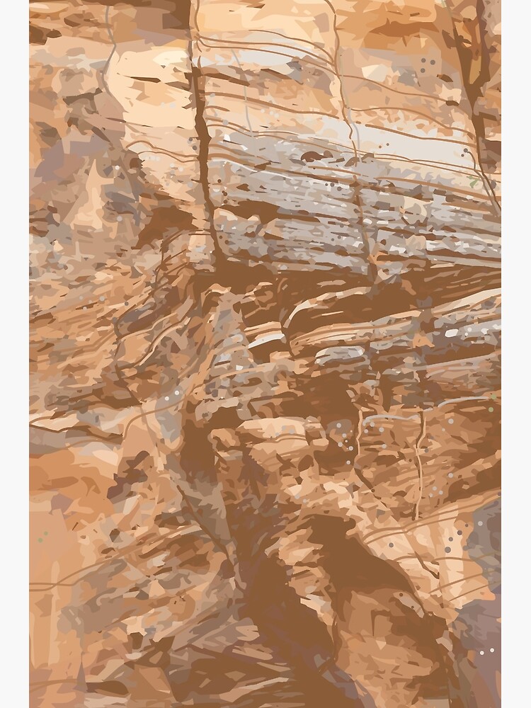 "Zion Rock Face Camouflage" Poster by AdventureArtwrk | Redbubble
