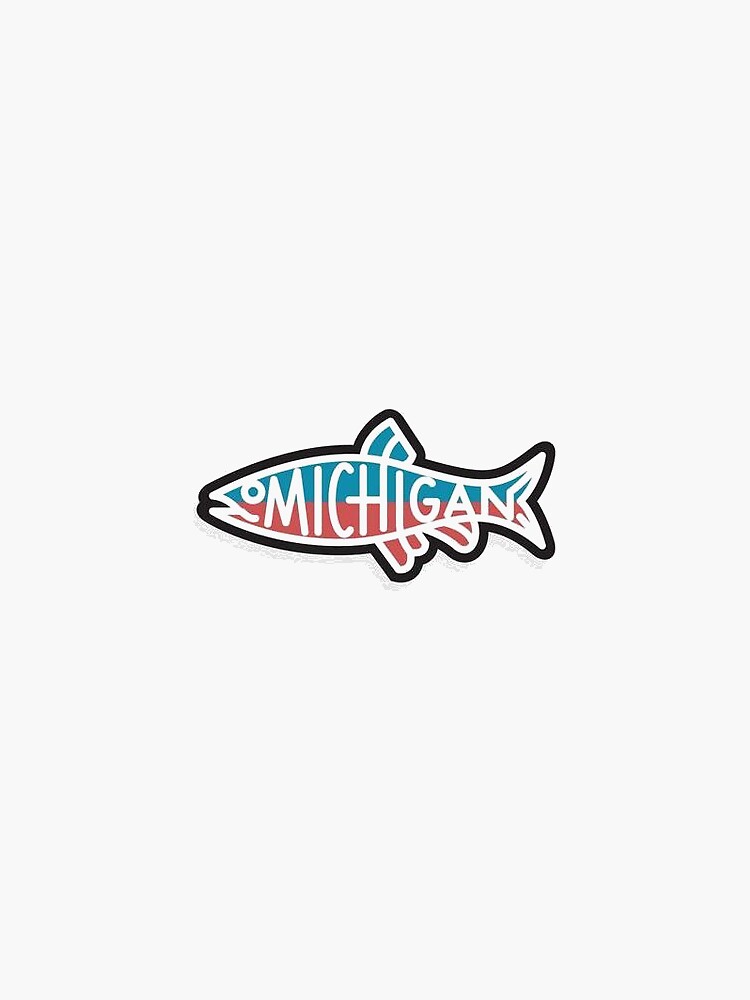 Michigan Sticker For Sale By Mlstoutl Redbubble