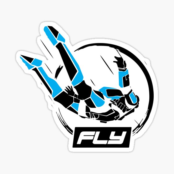 "Skydiving" Sticker by HSGDesignz | Redbubble