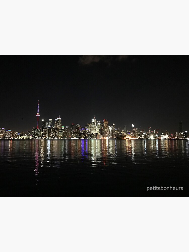 "Toronto skyline" Sticker by petitsbonheurs | Redbubble