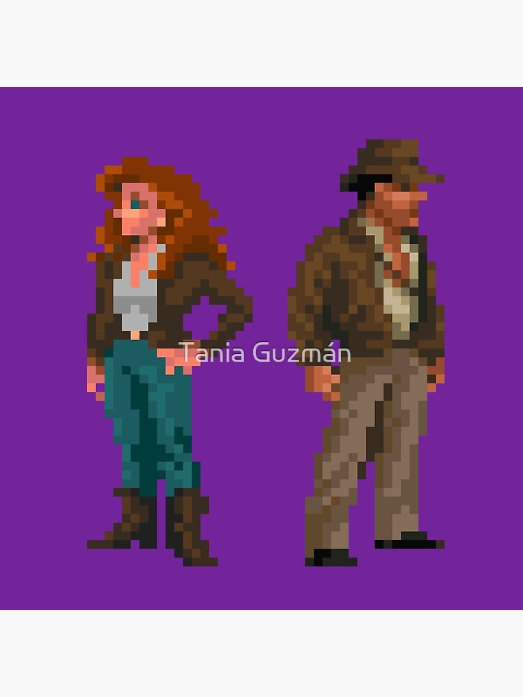 "Indiana Jones - pixel art" Poster by galegshop | Redbubble