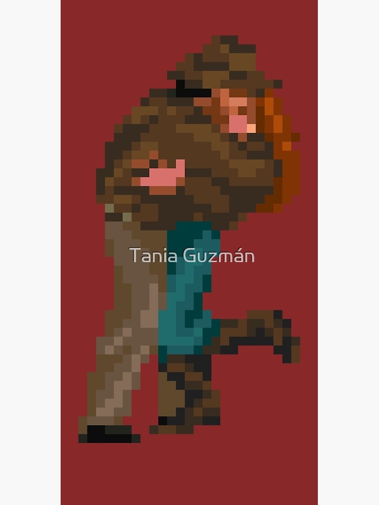 "Indiana Jones - pixel art" Art Print by galegshop | Redbubble