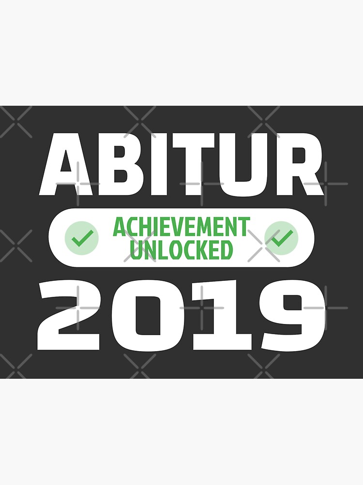 "Abitur 2019 Abi Motto Proverbs Graduation class AK19" Sticker for Sale ...