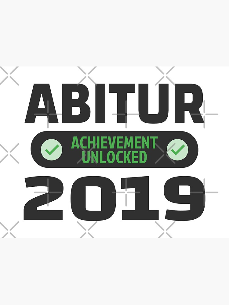 "Abitur 2019 Abi Motto Proverbs Graduation class AK19" Sticker for Sale ...