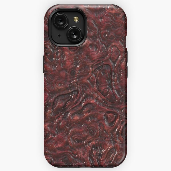 "Slimy Red Organic Weird Alien Flesh Texture Pattern Background" iPhone ...