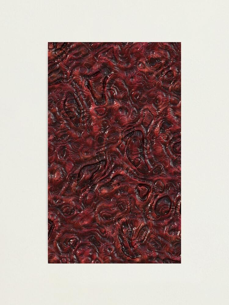 "Slimy Red Organic Weird Alien Flesh Texture Pattern Background ...