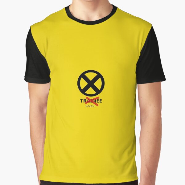 "X,MÉN TRAINEE" T-shirt for Sale by wadeswilson | Redbubble | dp2 ...