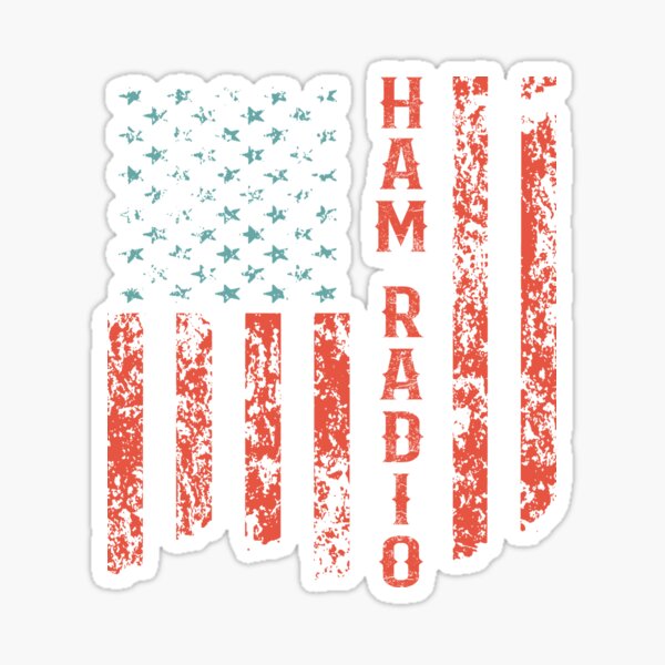 "Ham Radio" Sticker by 2djazz | Redbubble