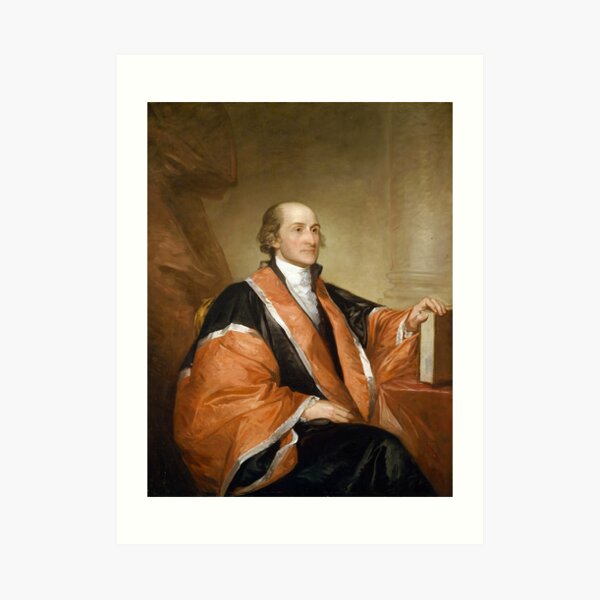 "Portrait of American Founding Father John Jay by Gilbert Stuart (1794 ...
