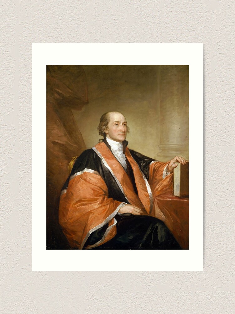 "Portrait of American Founding Father John Jay by Gilbert Stuart (1794 ...