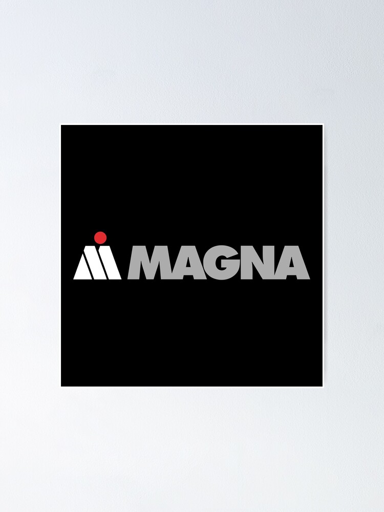 "Magna Logo" Poster by wesfallen | Redbubble