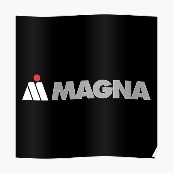 "Magna Logo" Poster by wesfallen | Redbubble
