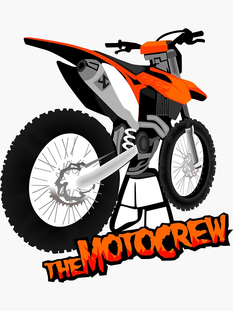 "ktm racing" Sticker for Sale by Moxter | Redbubble