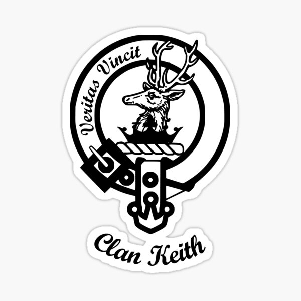 "Clan Keith" Sticker for Sale by ljrigby | Redbubble