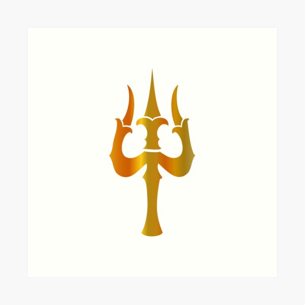 "Trident of Shiva- Trishul, sacred symbols of Shaivism- Happy Maha ...
