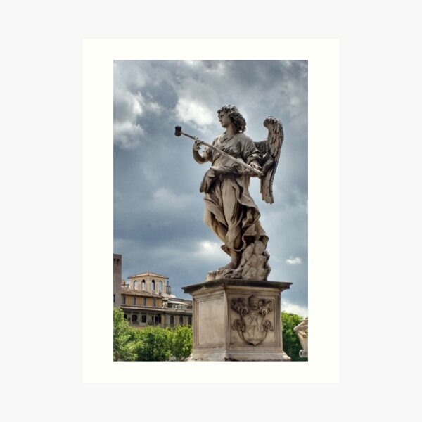 "Roman Angel Statue Photo" Art Print by dragonbee | Redbubble