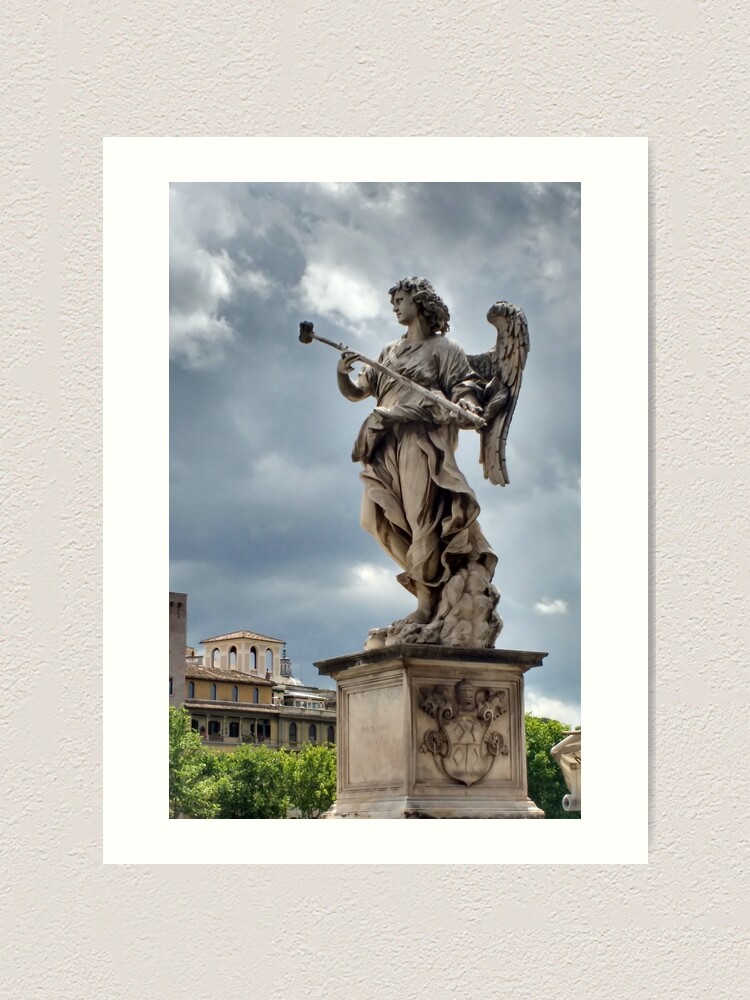 "Roman Angel Statue Photo" Art Print by dragonbee | Redbubble