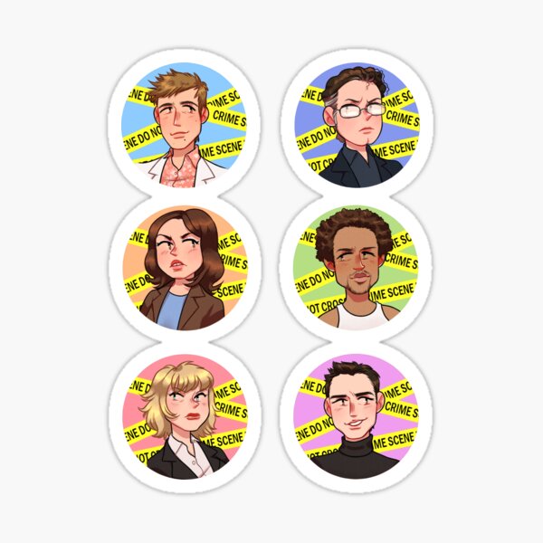 "CSI Stickers" Sticker by lagunanegra | Redbubble