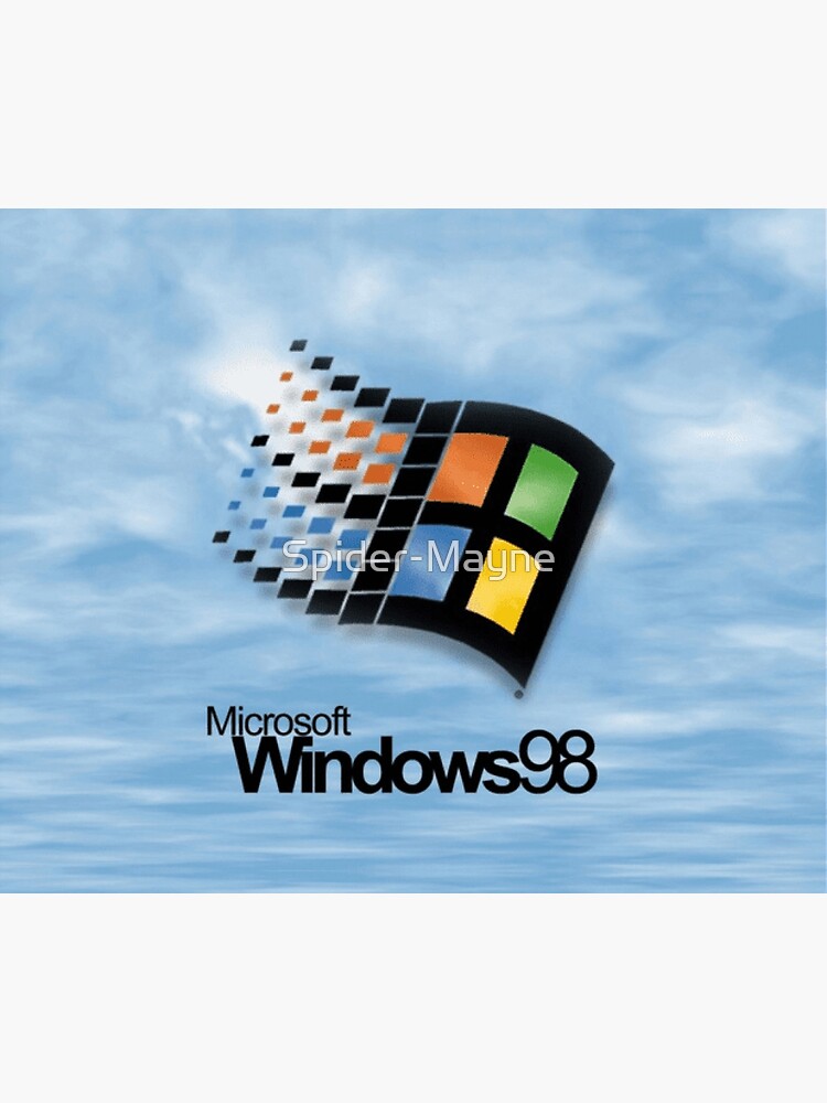 "Windows 98 Start Screen" Poster by Spider-Mayne | Redbubble