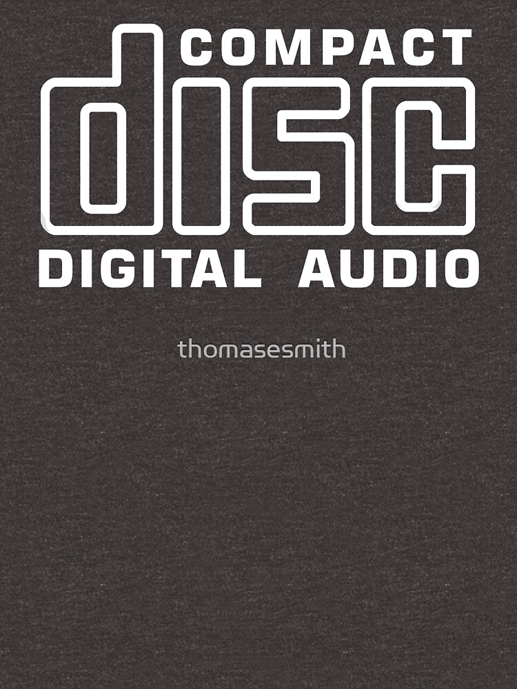 "Compact Disc Digital Audio (White)" Pullover Hoodie for Sale by ...