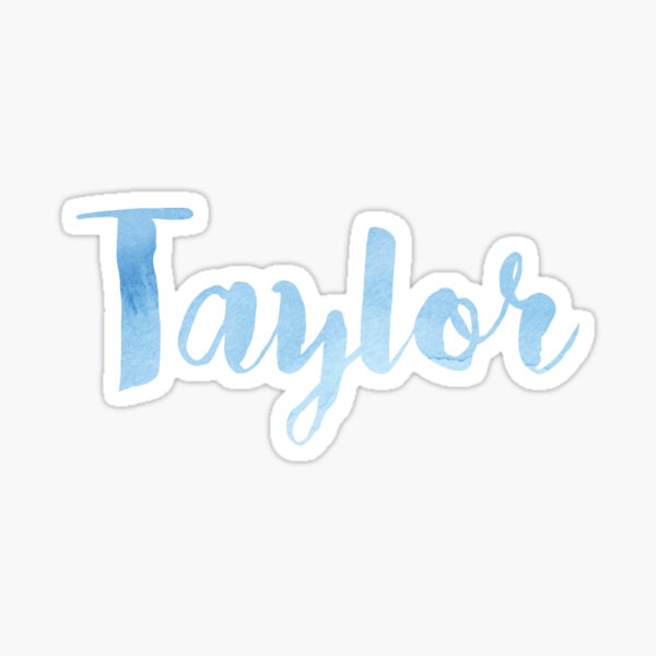 "Taylor" Sticker for Sale by ampp | Redbubble