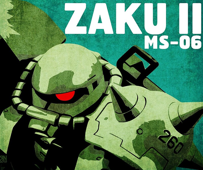 "Zaku II" by Rodimus76 | Redbubble