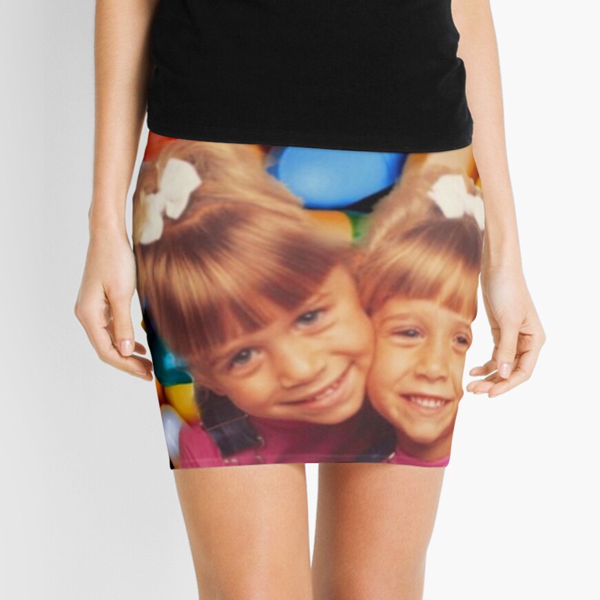 Pills And The Olsen Twins Mini Skirt By Caracaracara Redbubble