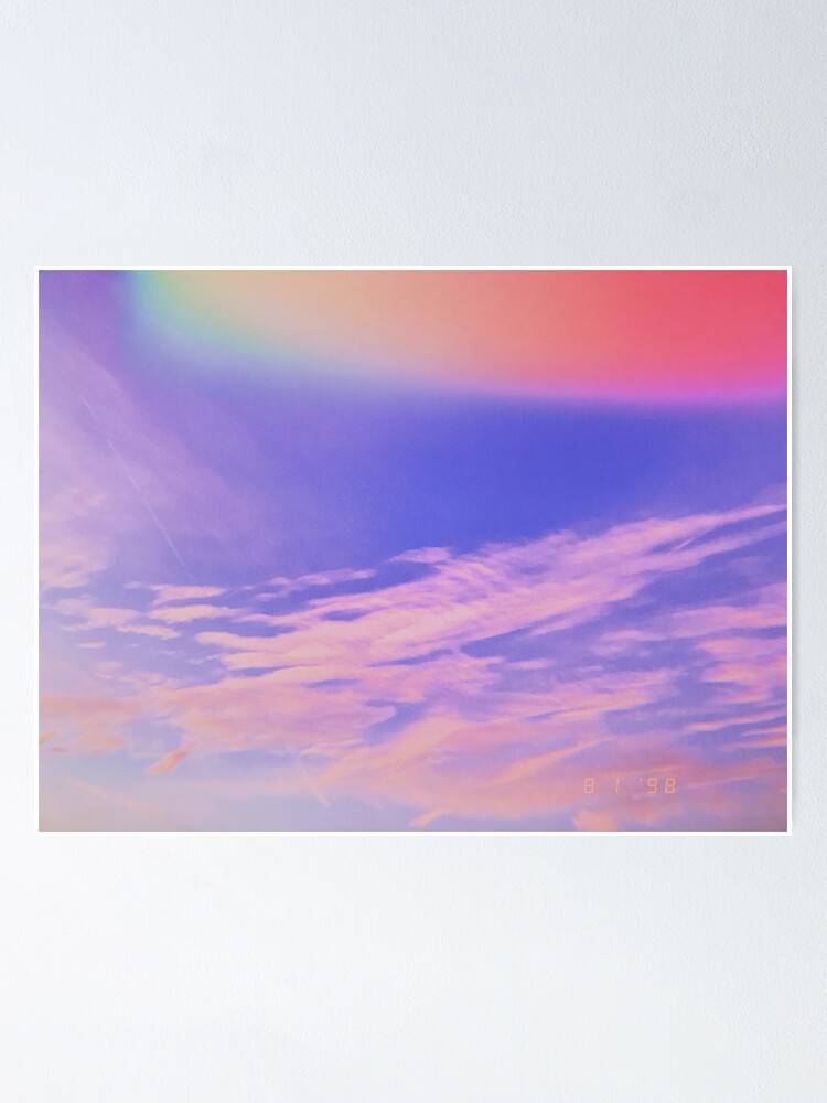 "Pastel Rainbow Sunset - Naples, Florida" Poster for Sale by ...