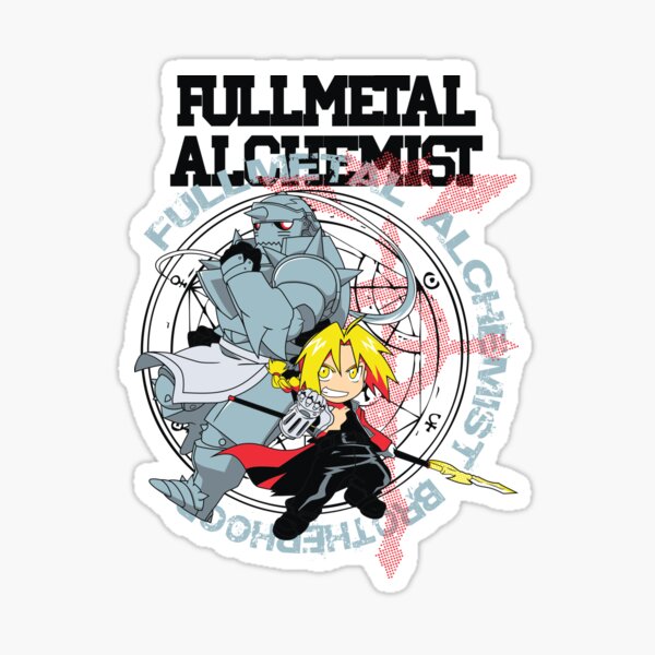 "FMA Chibi" Sticker by mounta | Redbubble