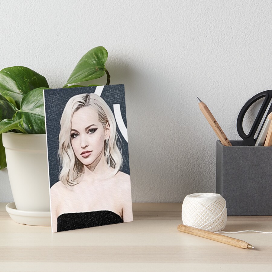 "Dove Cameron" Art Board Print by debnamcarson | Redbubble