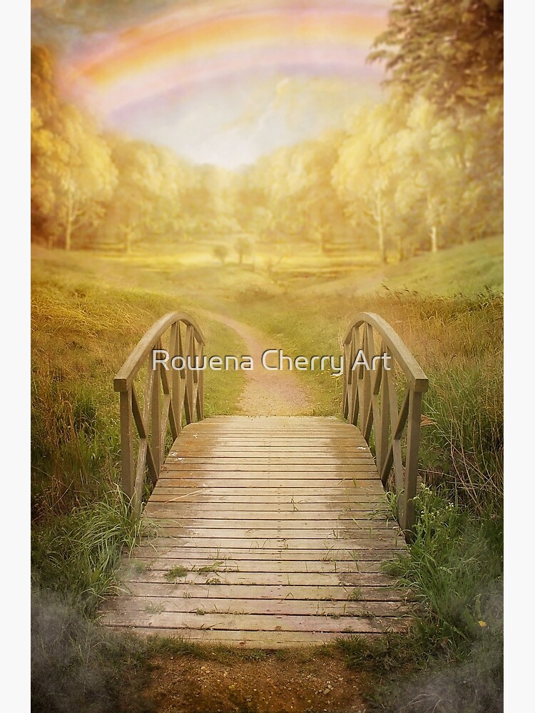 "Rainbow Bridge" Art Print for Sale by KibblyWibbly | Redbubble