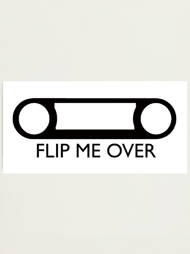 "Flip Me Over FJ40 Bezel - Land Cruiser " Photographic Print by ...