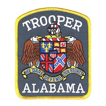 "Alabama Trooper" Sticker for Sale by Lawrence Baird | Redbubble