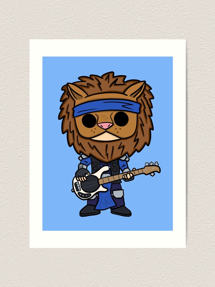 "commander meouch" Art Print by Adampaints | Redbubble