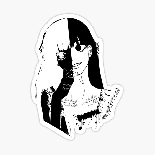 "Sawako Anime Fan art" Sticker for Sale by gainzgear | Redbubble