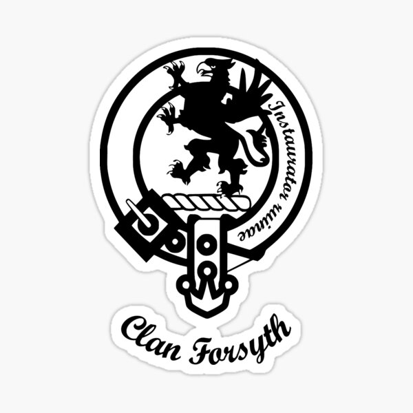 "Clan Forsyth " Sticker for Sale by ljrigby | Redbubble