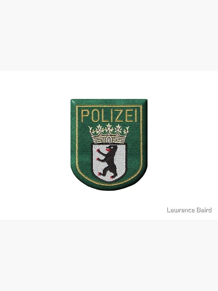 "Berlin Police" Hardcover Journal by lawrencebaird | Redbubble