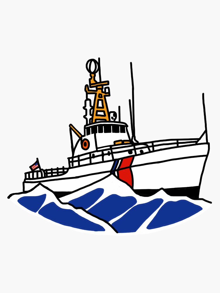 "USCG Point Class Patrol Boat" Sticker for Sale by AlwaysReadyCltv ...