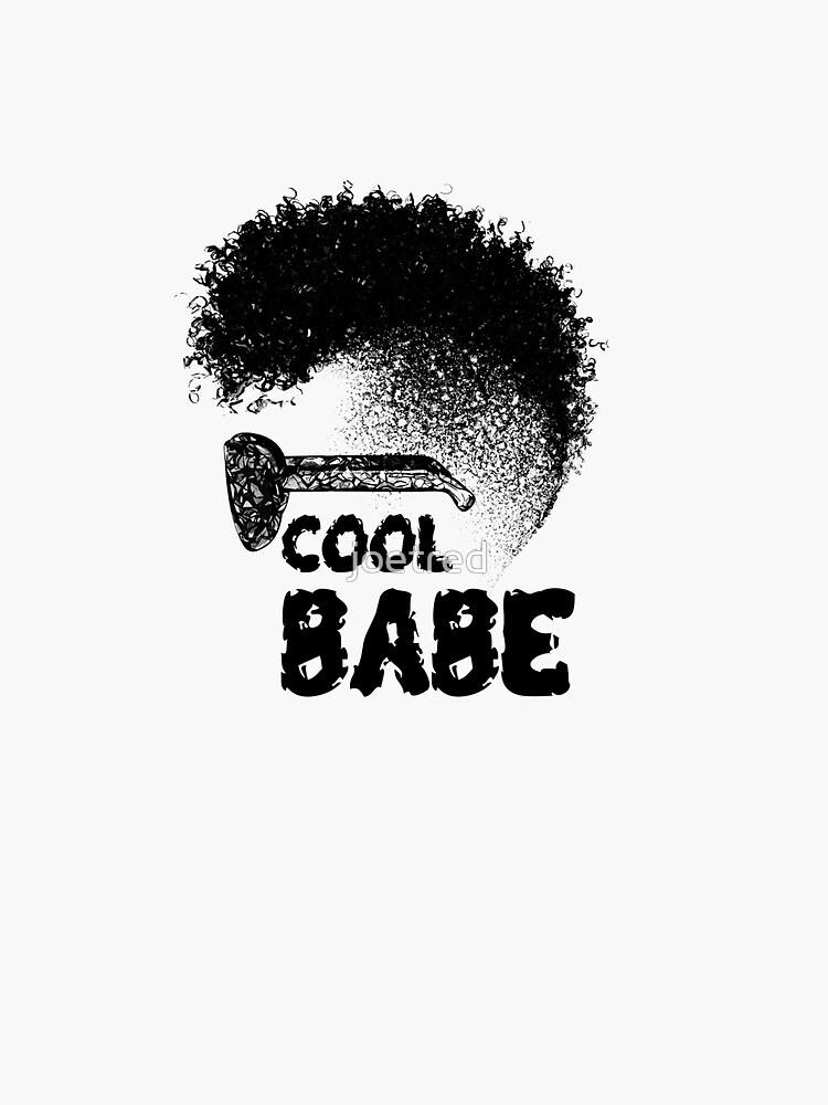 "Cool Babe" Sticker by joetred | Redbubble