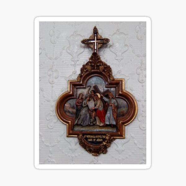 "Saint Veronica in Jerome" Sticker for Sale by Shiva77 | Redbubble