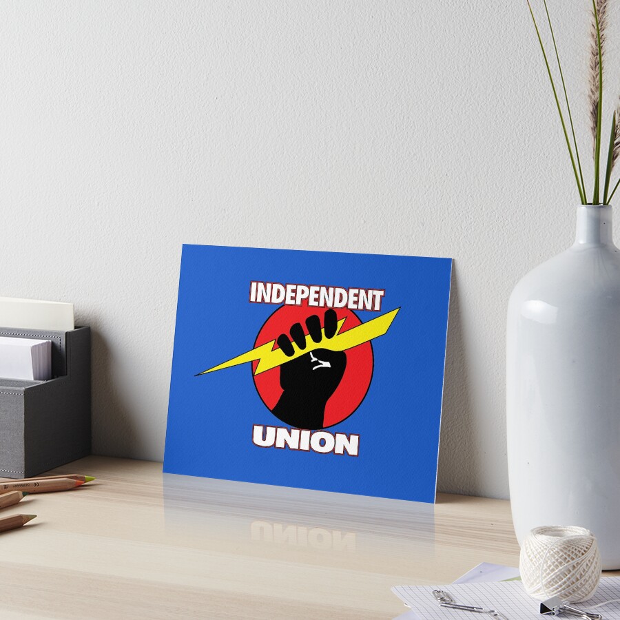 "Independent Union - WCW VS NWO World Tour" Art Board Print by Akumaku ...