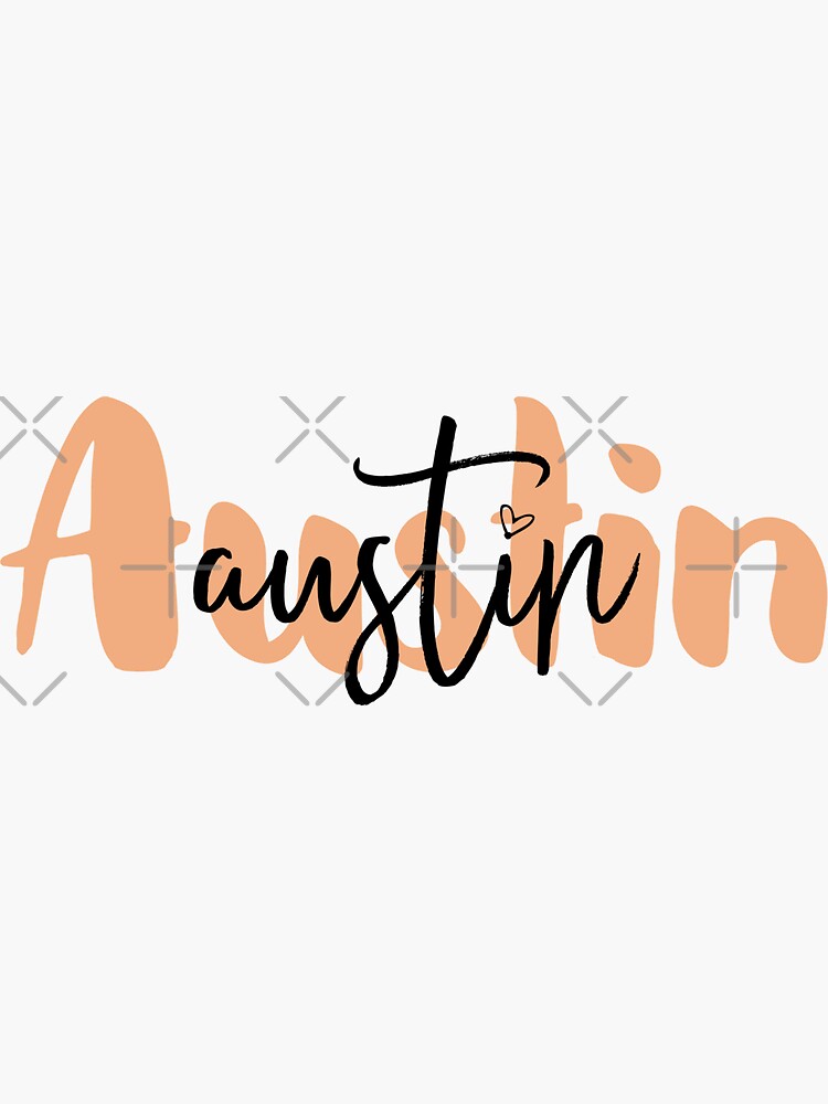 "Austin texas" Sticker for Sale by EvyStickersx | Redbubble