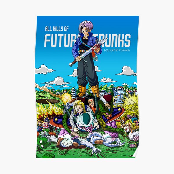 Future Trunks Posters | Redbubble