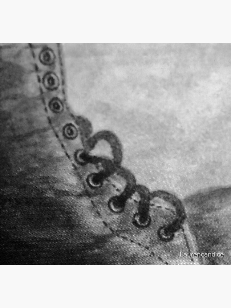 "Steel Tow Boot -#2 Large- Marker Drawing" Sticker by Laurencandice ...