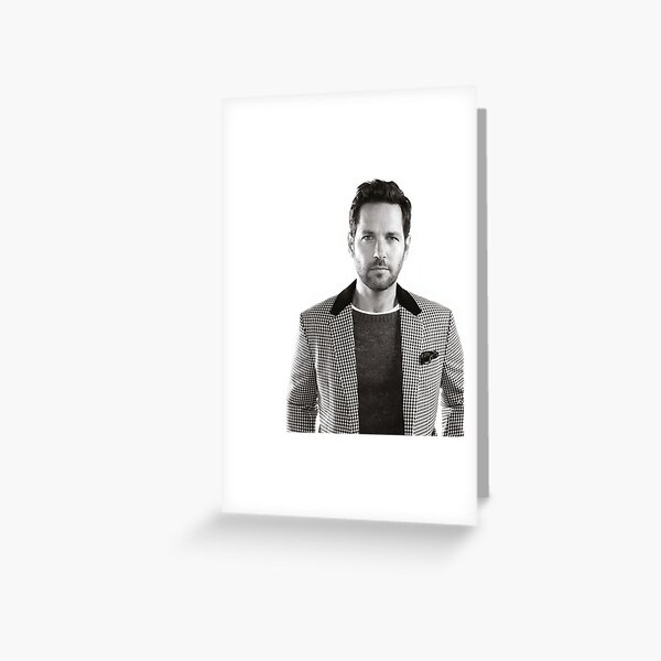 "Paul Rudd Actor" Greeting Card by V1rgil | Redbubble