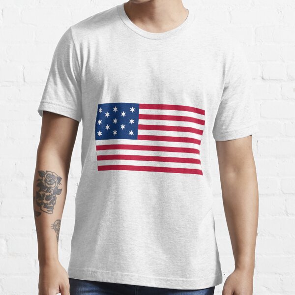 "Francis Hopkinson First American Flag (1777)" T-shirt for Sale by ...