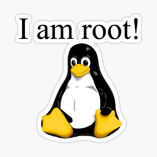 "I am root" Sticker for Sale by freeyoursoul | Redbubble