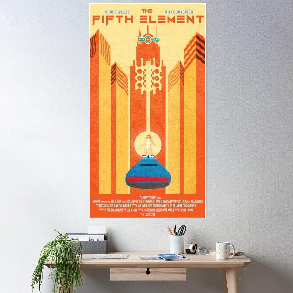 "Fifth Element Poster" Poster by nelso432 | Redbubble