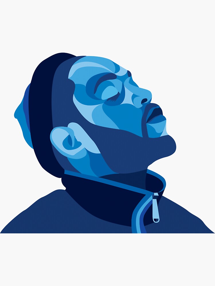 "Kendrick Lamar Vector Portrait" Sticker for Sale by mhodin | Redbubble