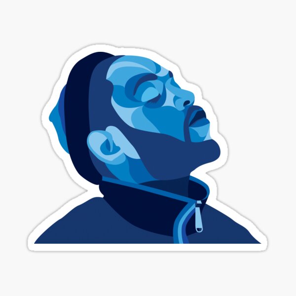 "Kendrick Lamar Vector Portrait" Sticker for Sale by mhodin | Redbubble